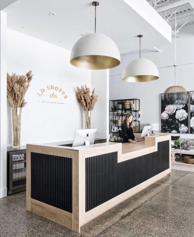 30 Front Desk Design Ideas to Elevate Your Reception Aesthetic in 2025 ...