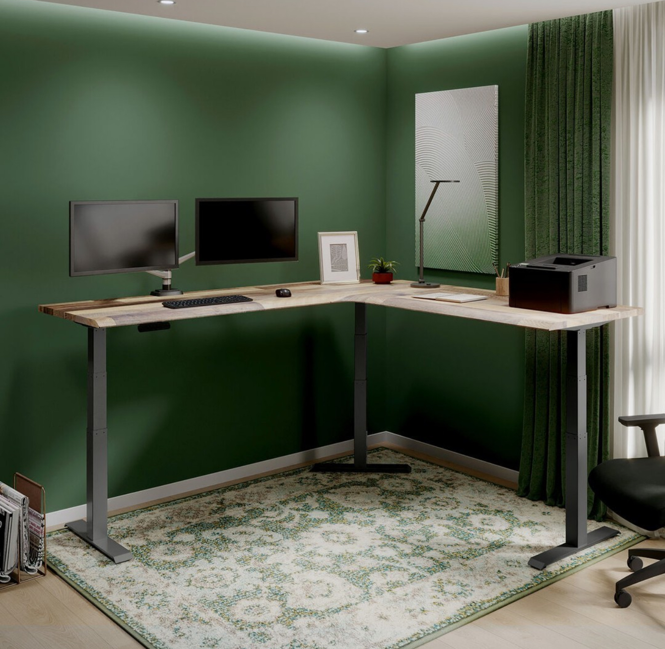 25 Corner Desk Ideas to Transform Your Home Office into a Stylish and ...