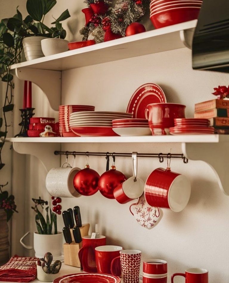 35 Kitchen Christmas Decorations to Transform Your Home into a Festive ...