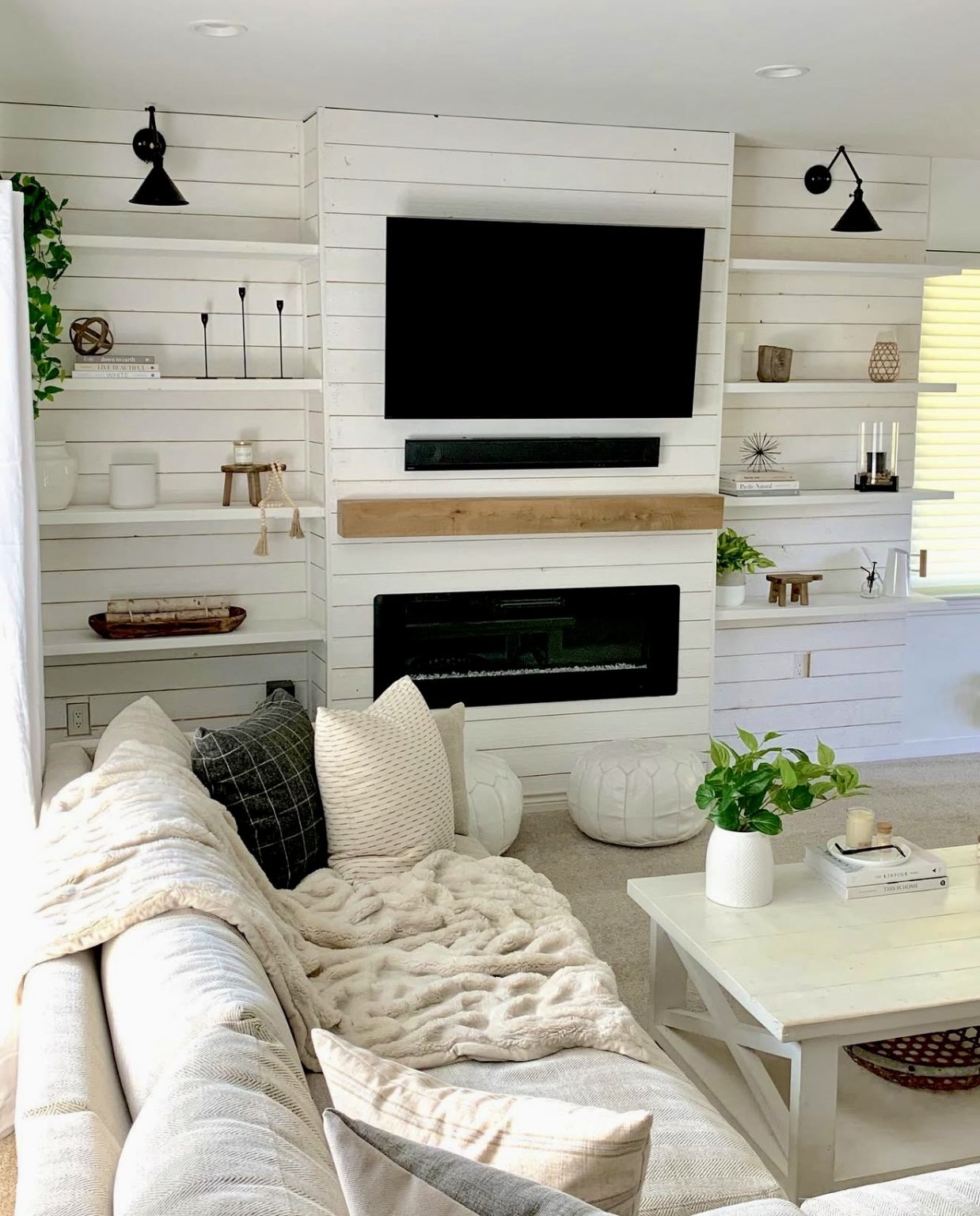 30 Modern Farmhouse Living Room 2026 – Cozy Decor Ideas, Inspiration ...