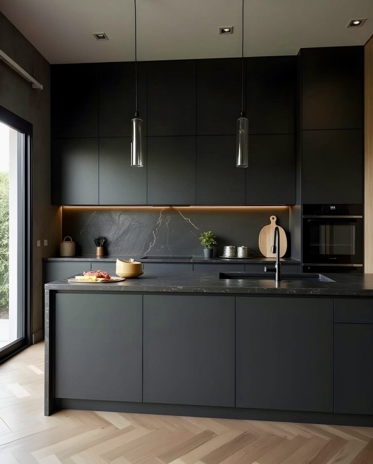 25 Black Kitchen 2026 Ideas That Redefine Modern Style With Luxury ...
