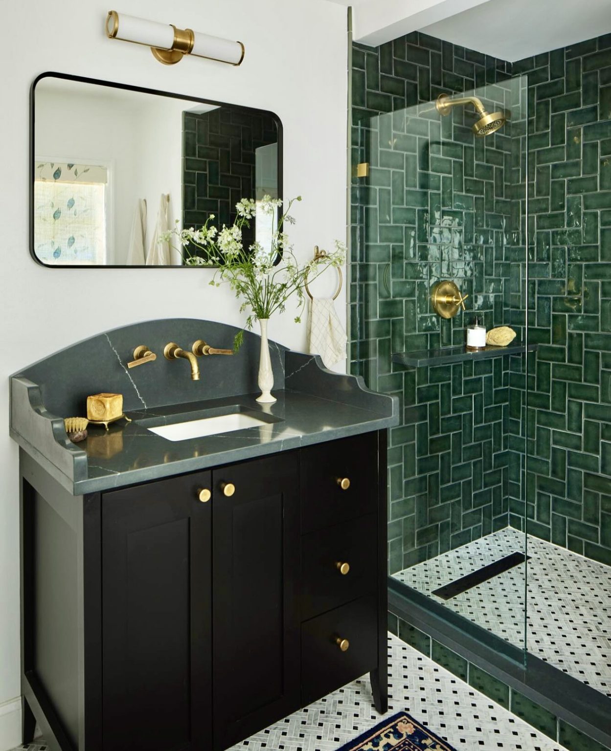 30 Green Bathroom Ideas 2026 – Sage, Emerald and Olive Design Trends ...