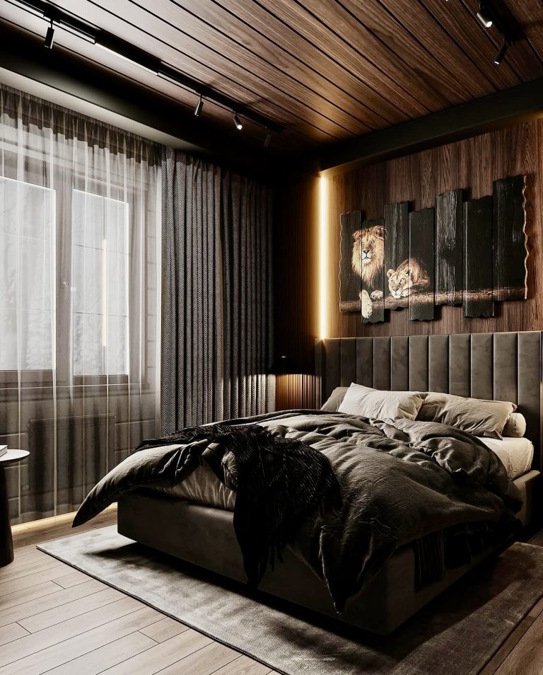 25 Bedroom Ideas For Men 2026: Stylish, Modern And Masculine Room ...