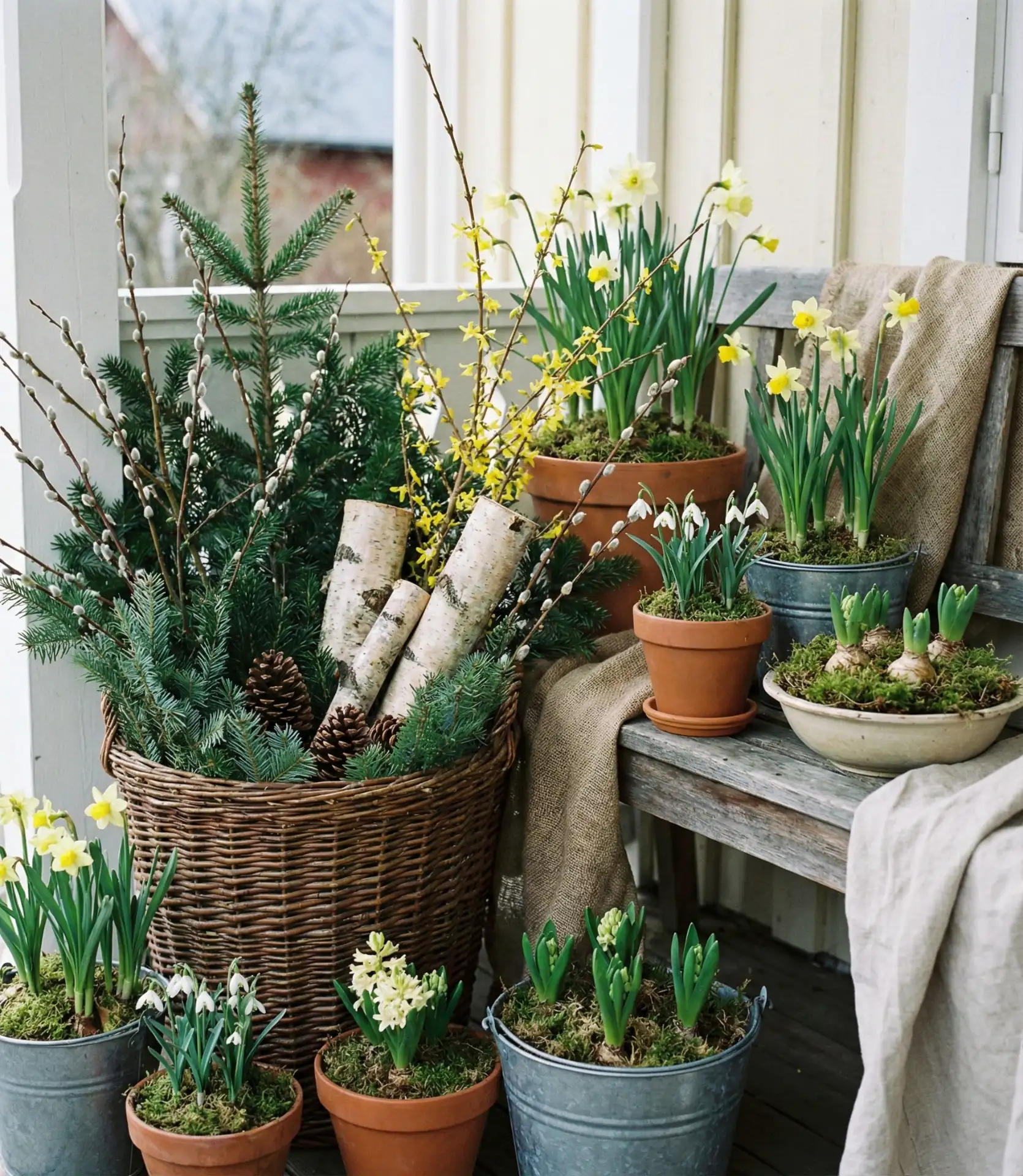 46 Spring Porch Decor Ideas for 2026: Farmhouse, Modern and DIY ...