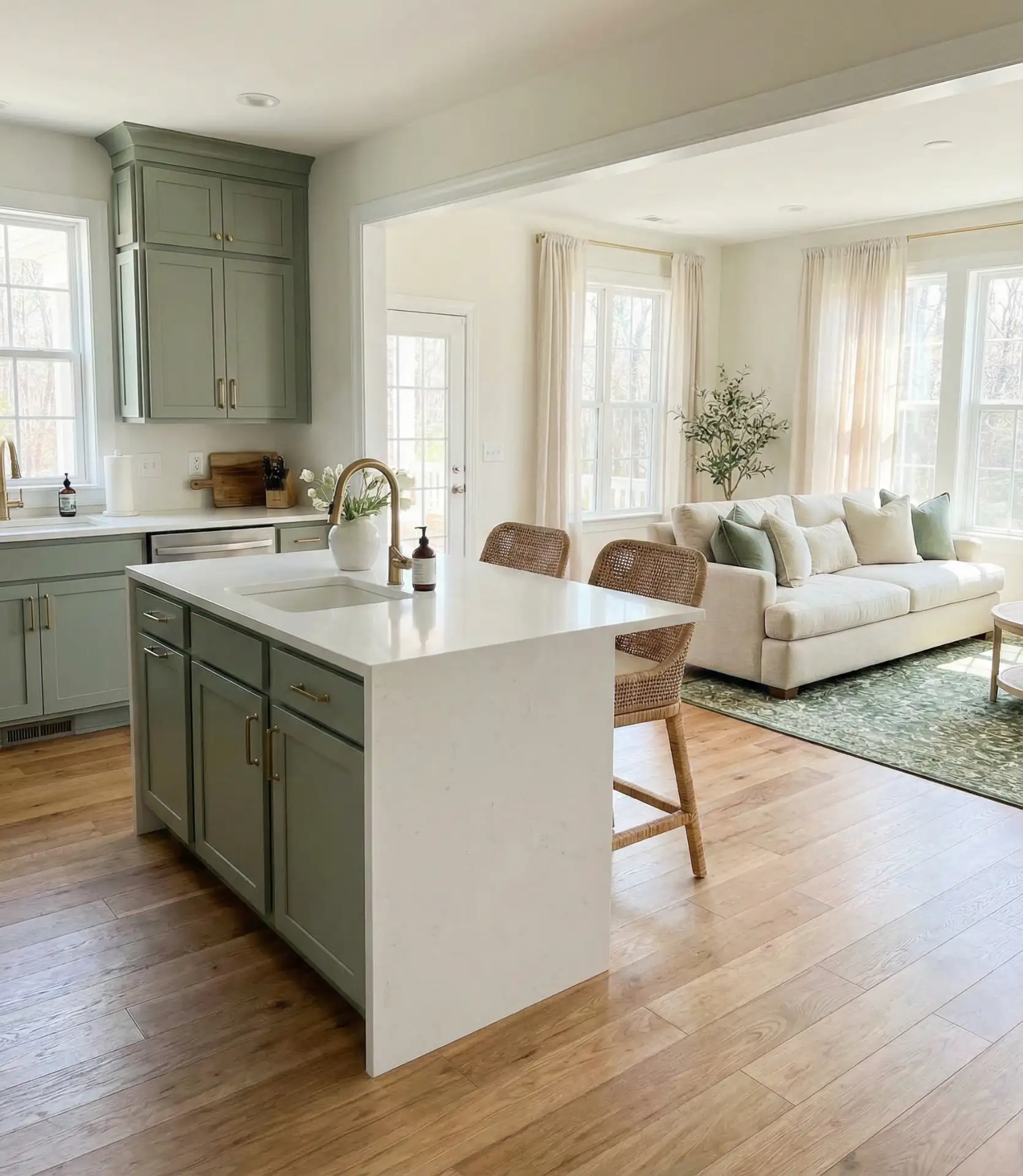 44 Stunning Green Kitchen Designs for 2026: From Sage to Emerald ...